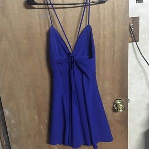 Tobi | Dresses | Tobi Royal Blue Mini Dress | Poshmark